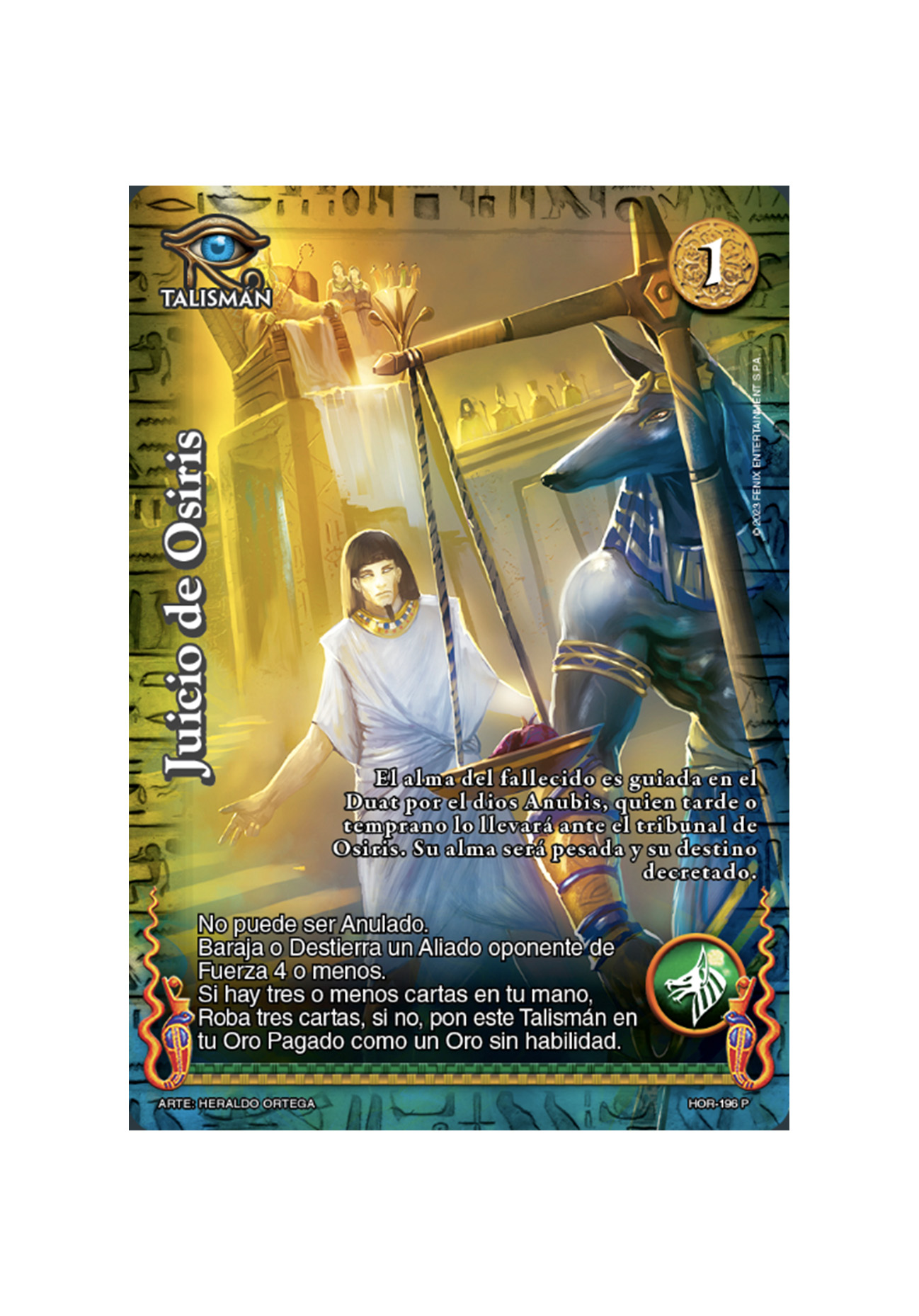 JUICIO DE OSIRIS PROMO - Productos, Singles, Accesorios y el mejor servicio en TCG