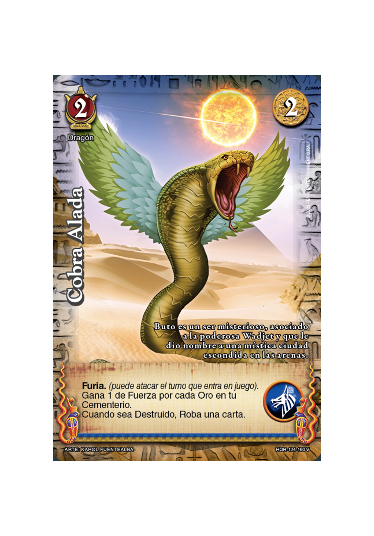 COBRA ALADA FOIL - Productos, Singles, Accesorios y el mejor servicio ...