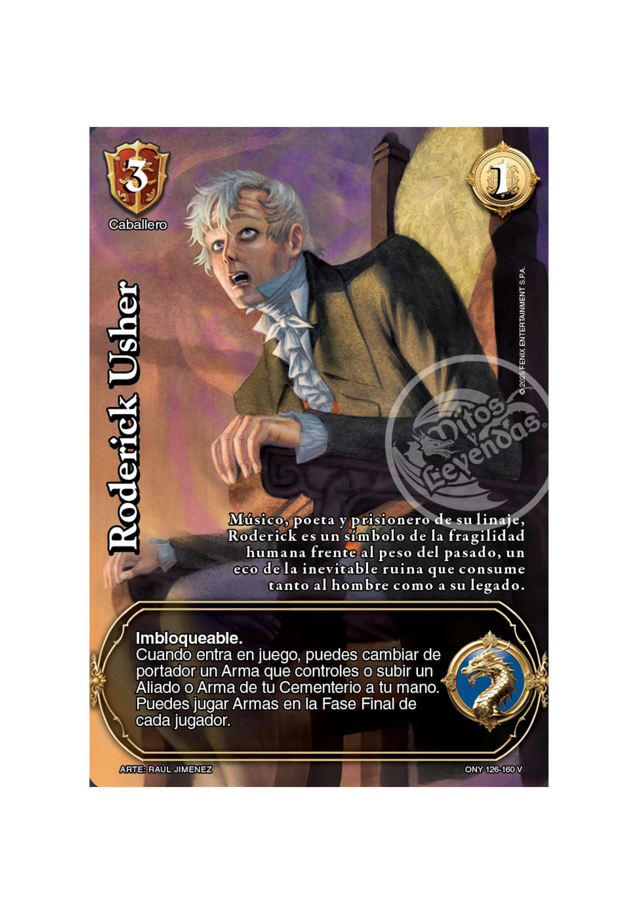 RODERICK USHER - FOIL - Productos, Singles, Accesorios y el mejor ...